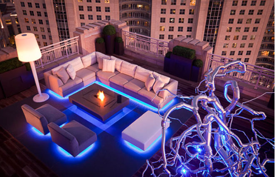 Illuminated Rooftop - Haute Residence by Haute Living
