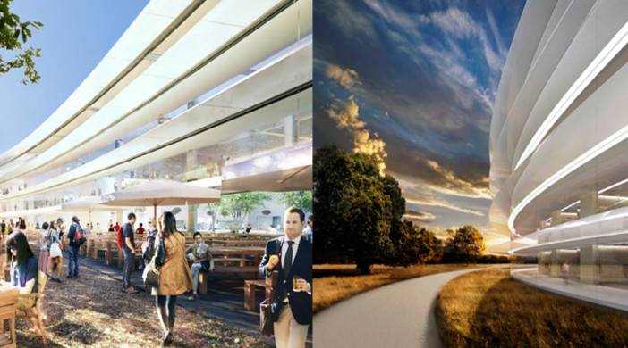 Apple’s New $5B Spaceship HQ Rendering is Out of This World