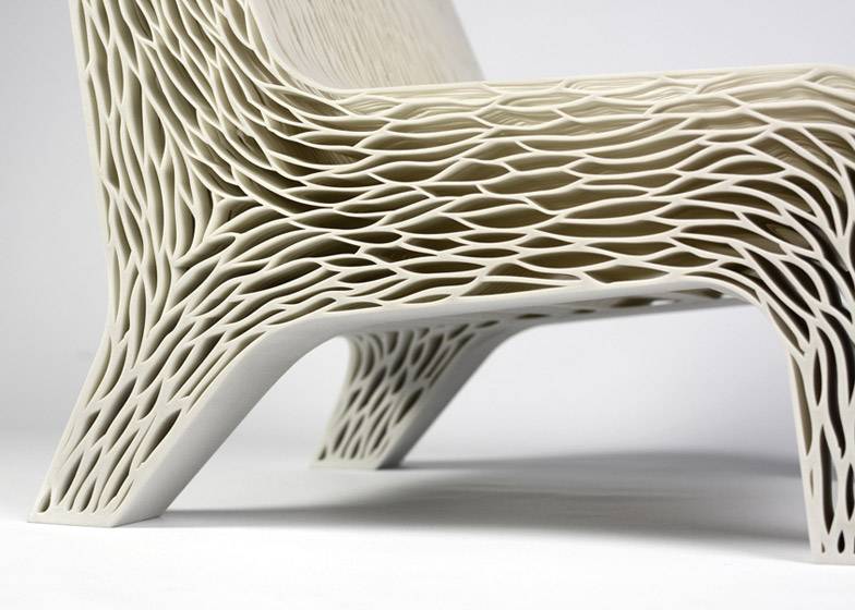 Lilian van Daal Creates 3D-Printed 'Biomimicry' Chair