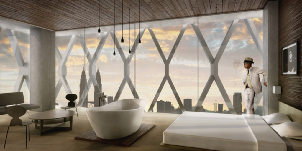 Get a Glimpse of BIG's Proposed Inverted Skyscraper in Kuala Lumpur