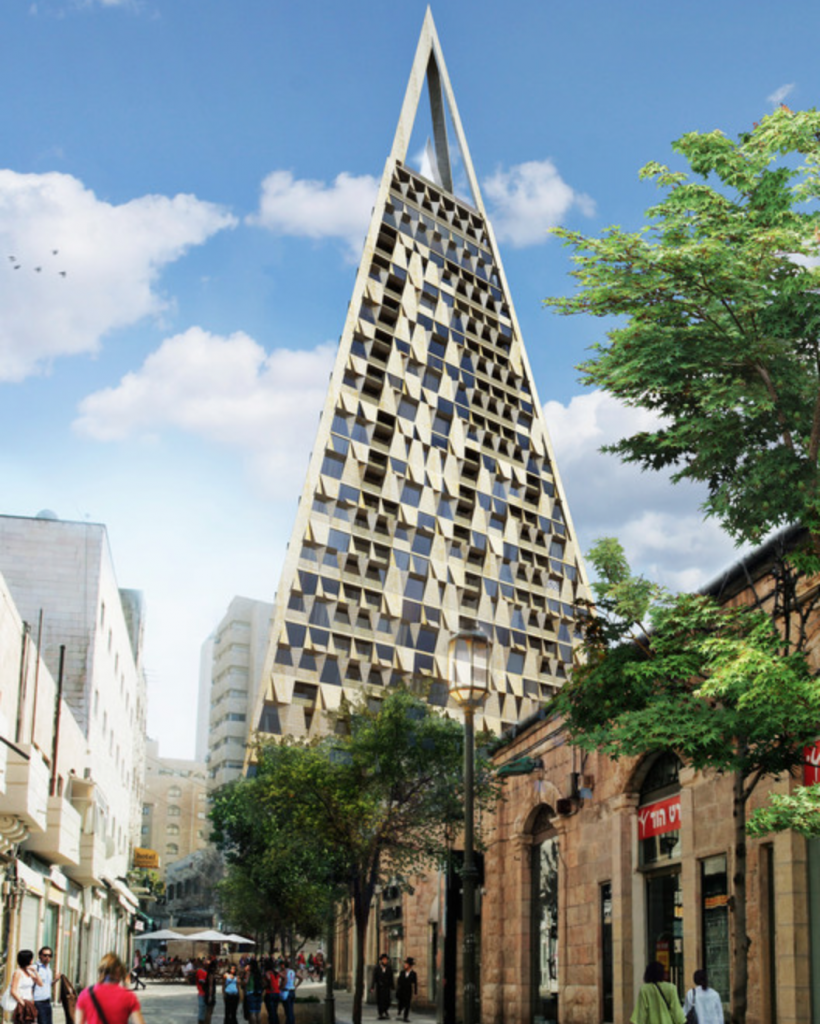 Jerusalem's Next Big Dig is a Pyramid Skyscraper