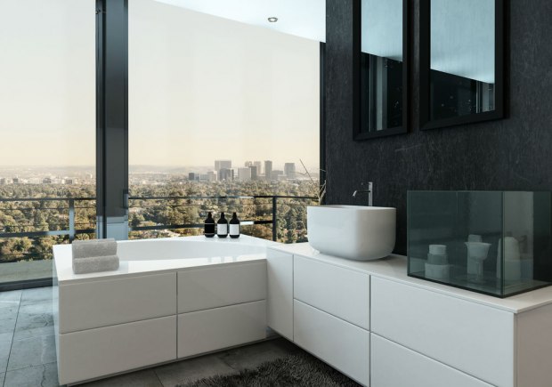 Exposed Bathrooms With Uncurtained Views Are the Latest Luxury in High ...