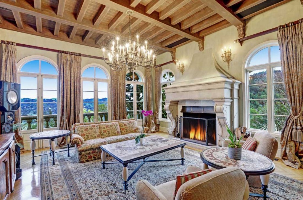 Grand European-Style Estate on 2+ Acres