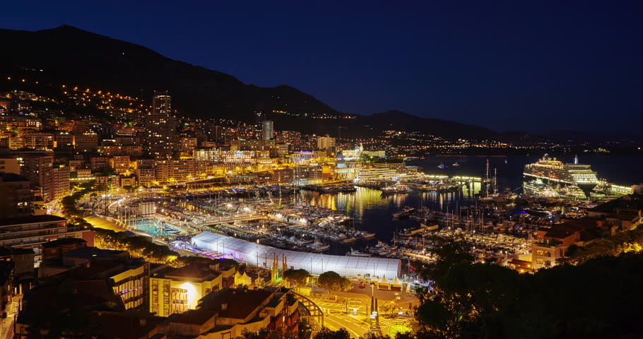 Monaco at night - Haute Residence by Haute Living
