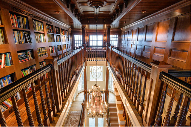 House-with-Library-Hamptons - Haute Residence by Haute Living