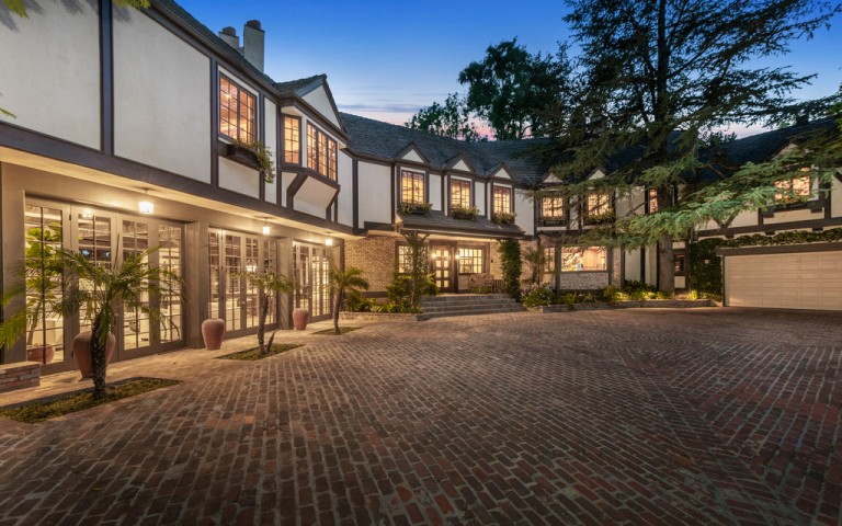 Joyce Rey Presents A Gorgeous Tudor-Style Estate In Beverly Hills