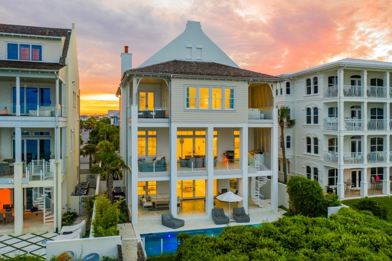 Corcoran Reverie Presents A Breathtaking Three Levels Home In Seacrest