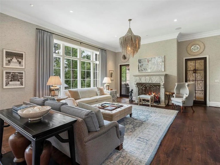 Debra Johnston Presents A Spectacular Estate In Sandy Springs - Haute ...