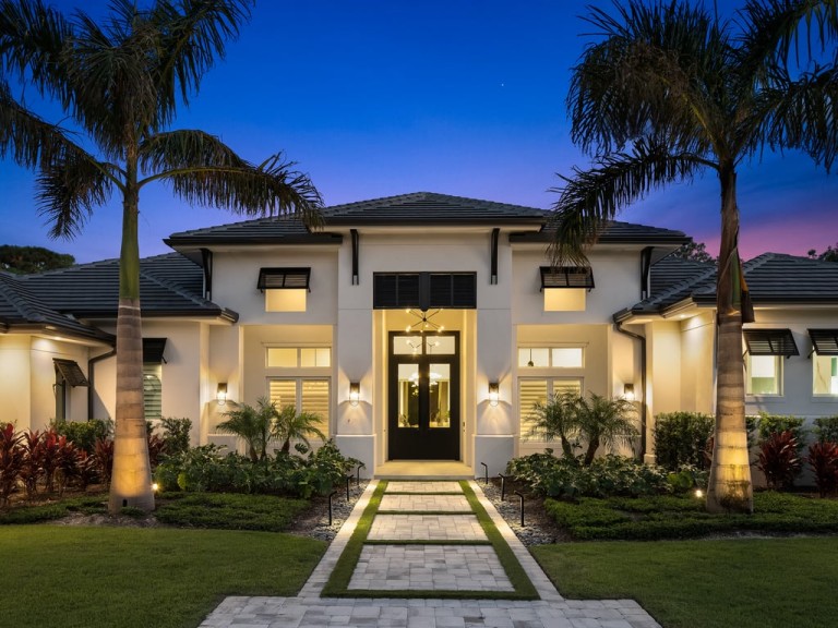 The Resop Team Presents A Luxurious Single-Story Home In Naples - Haute ...